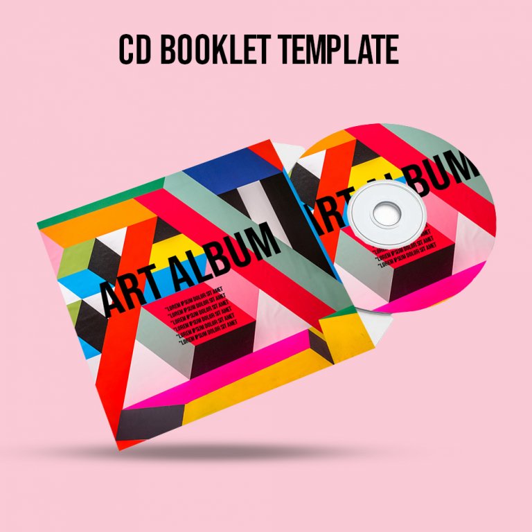 10+ Printable CD Booklet psd template free | room surf.com