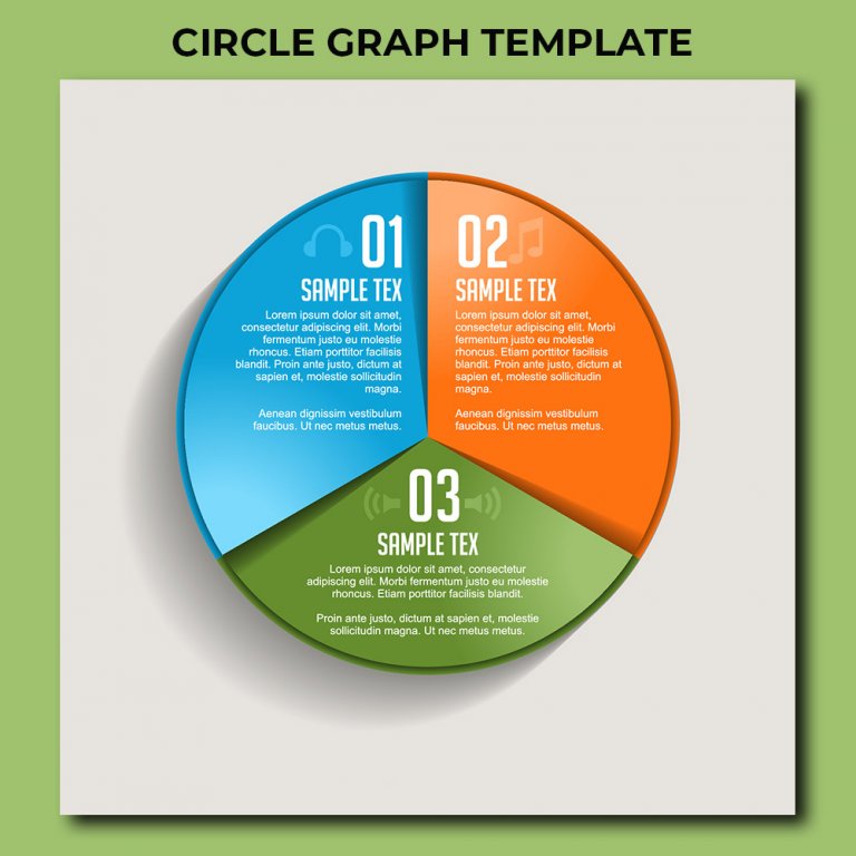 5+ Circle Graph template photoshop | room surf.com