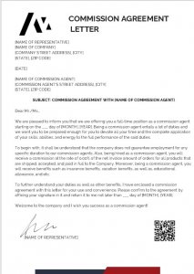 10+ Commission Agreement Letter | room surf.com