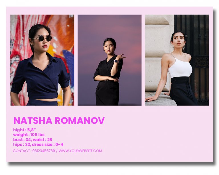 10+ Comp Card psd template free | room surf.com