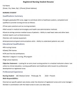 10+ Nursing Student Resumes | room surf.com