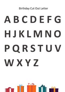 8+ Printable Cut Out Letter Template, a Quick Tool to Have Less Hours ...