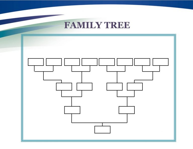 10+ The Best Printable Family Trees Templates to Trace Your Ancestry ...
