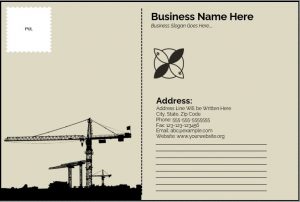 The Printable Postcard Template and Its Use | room surf.com
