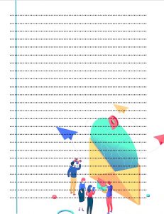 9+ Template Printable Notebook Paper for Personal Use and Business ...