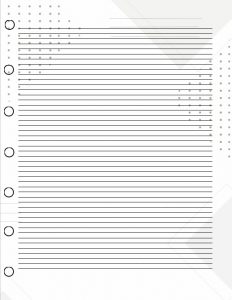 9+ Template Printable Notebook Paper for Personal Use and Business ...