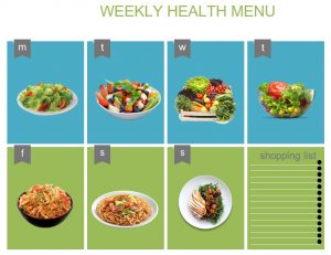 10+ Template Weekly Menus Printable for Household and Schools | room ...