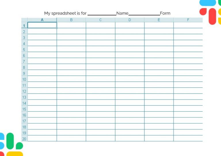 10+ Printable Spreadsheet Templates | room surf.com