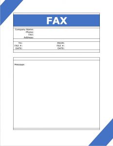 10+ Template Fax Cover Letters Printable That You Can Use | room surf.com