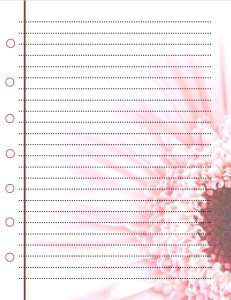 9+ Template Printable Notebook Paper for Personal Use and Business ...