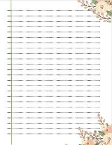 9+ Template Printable Notebook Paper for Personal Use and Business ...