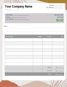 10+ The Printable Template Blank Receipt You May Need Daily | room surf.com