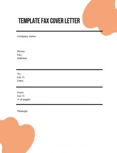 10+ Template Fax Cover Letters Printable That You Can Use | room surf.com